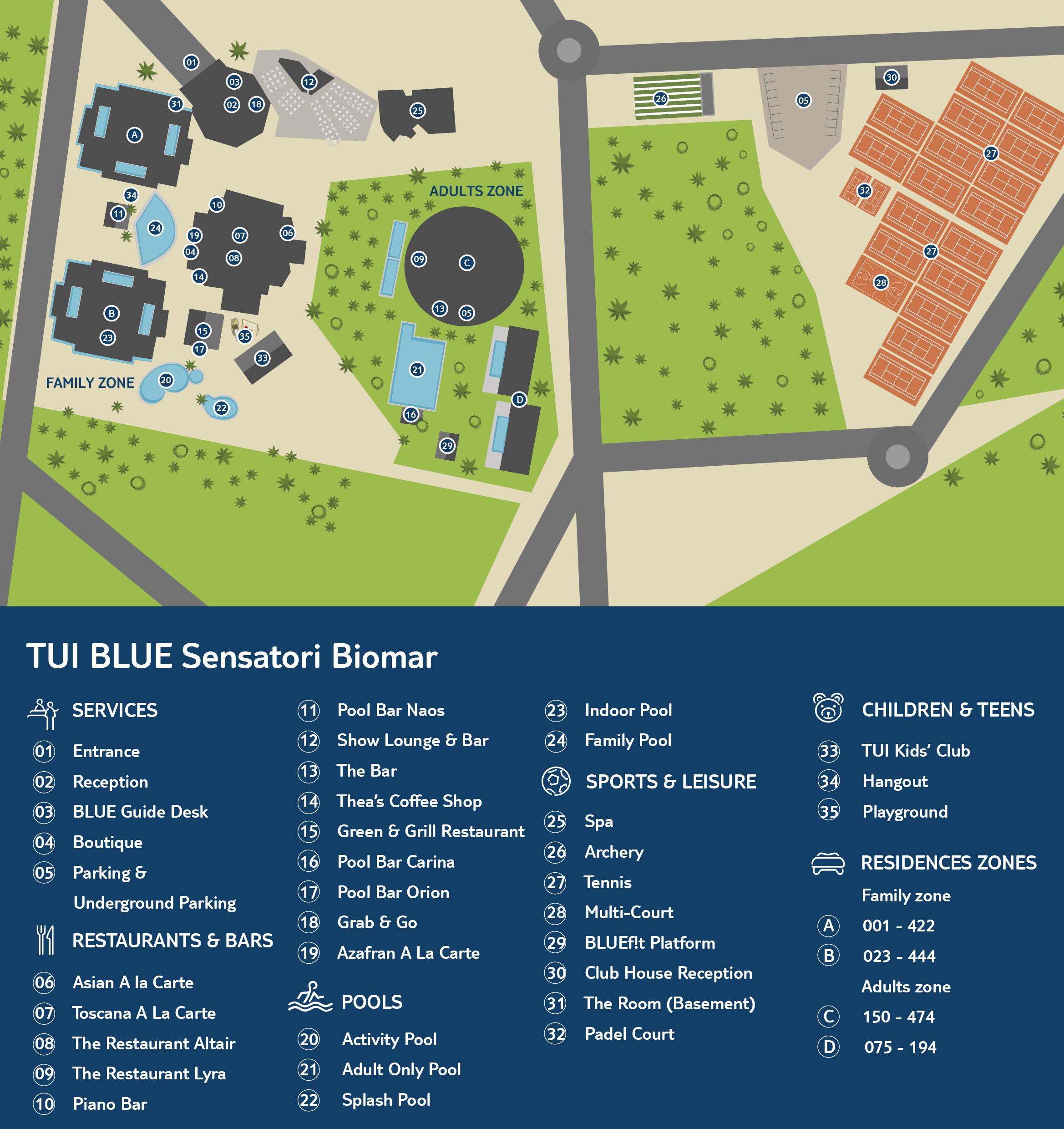 Info Hotel QR - Protur Biomar Sensatori Resort